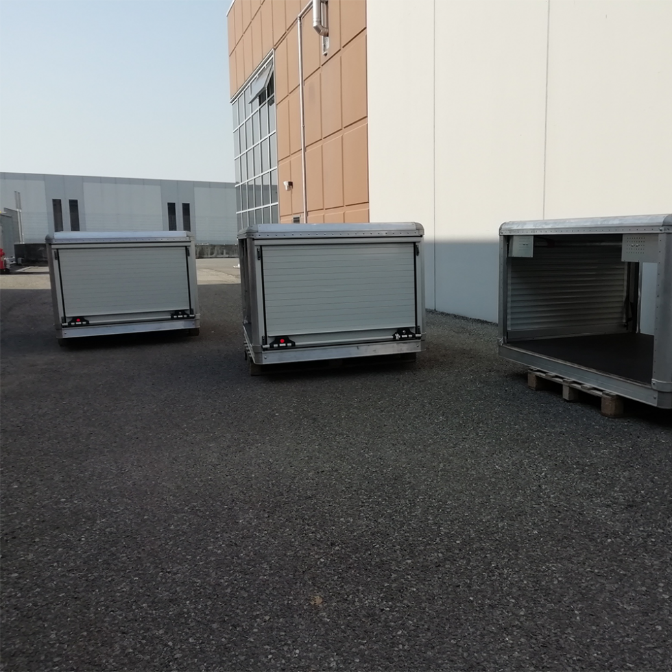 Caissons aluminium sur mesure pour véhicules professionnels